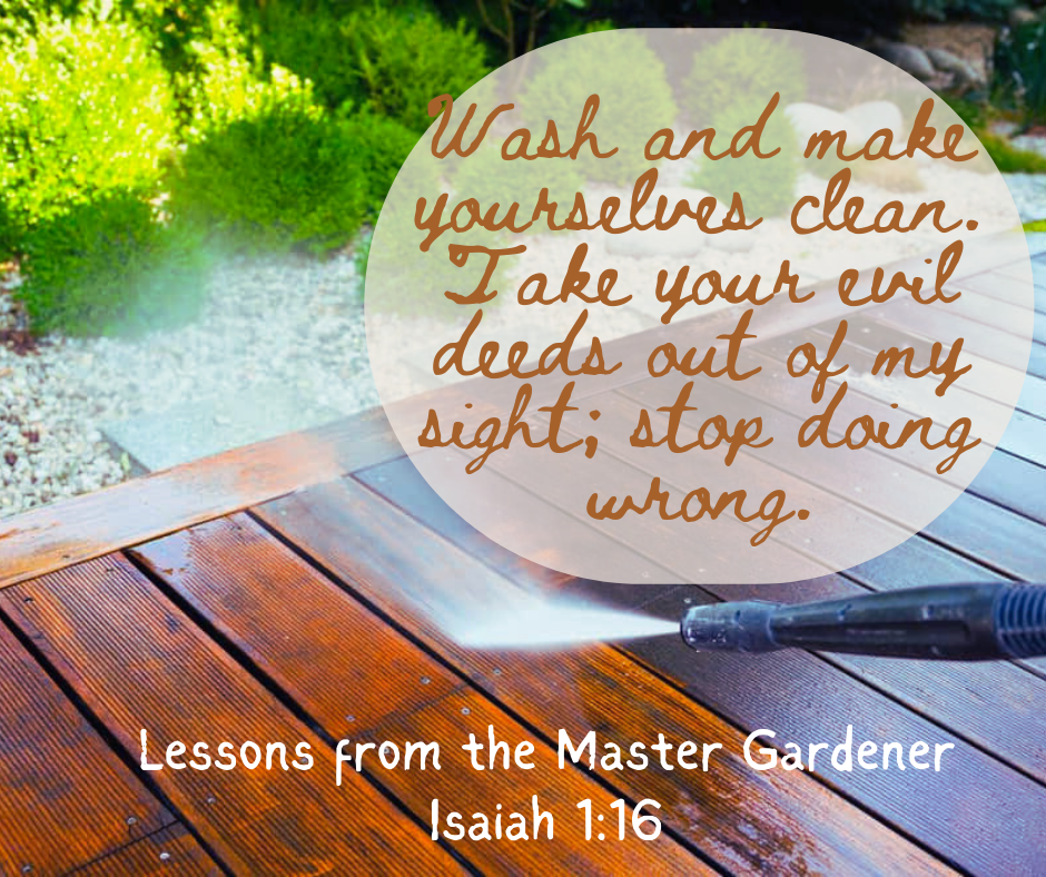 Wash Yourselves – Adonai's Appeal